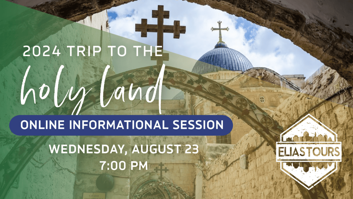 Informational Session for 2024 Holy Land Trip | Metro DC - ELCA