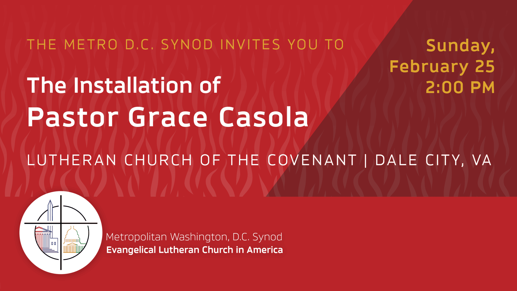 Installation of Pastor Grace Casola | Metro DC - ELCA